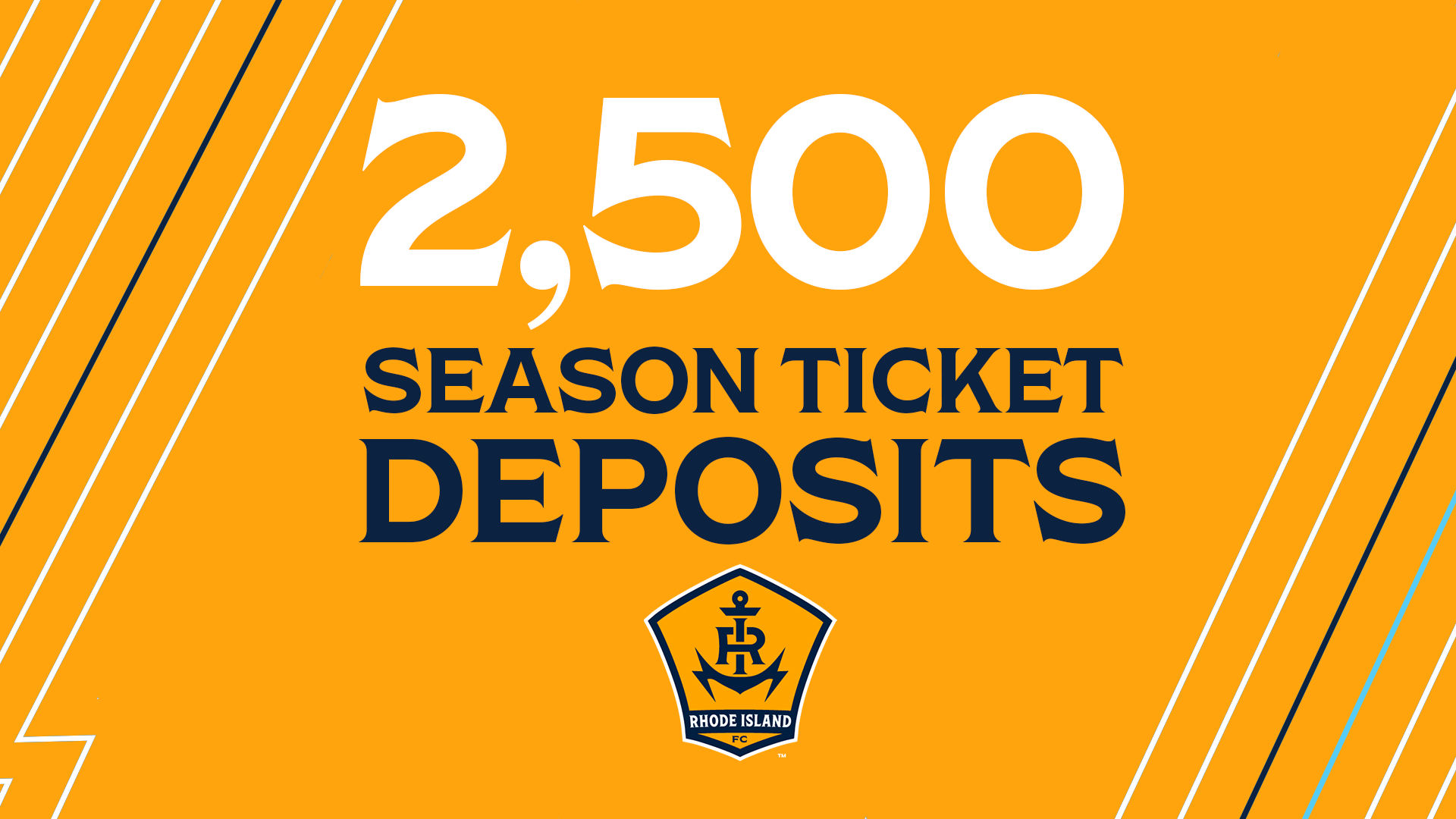 Rhode Island FC Receives 2,500 Season Ticket Deposits in One Week; Sets ...